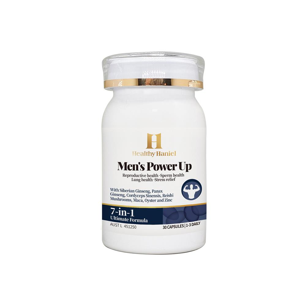 Healthy Haniel Men's Power Up 30 Capsules – DrVitamins